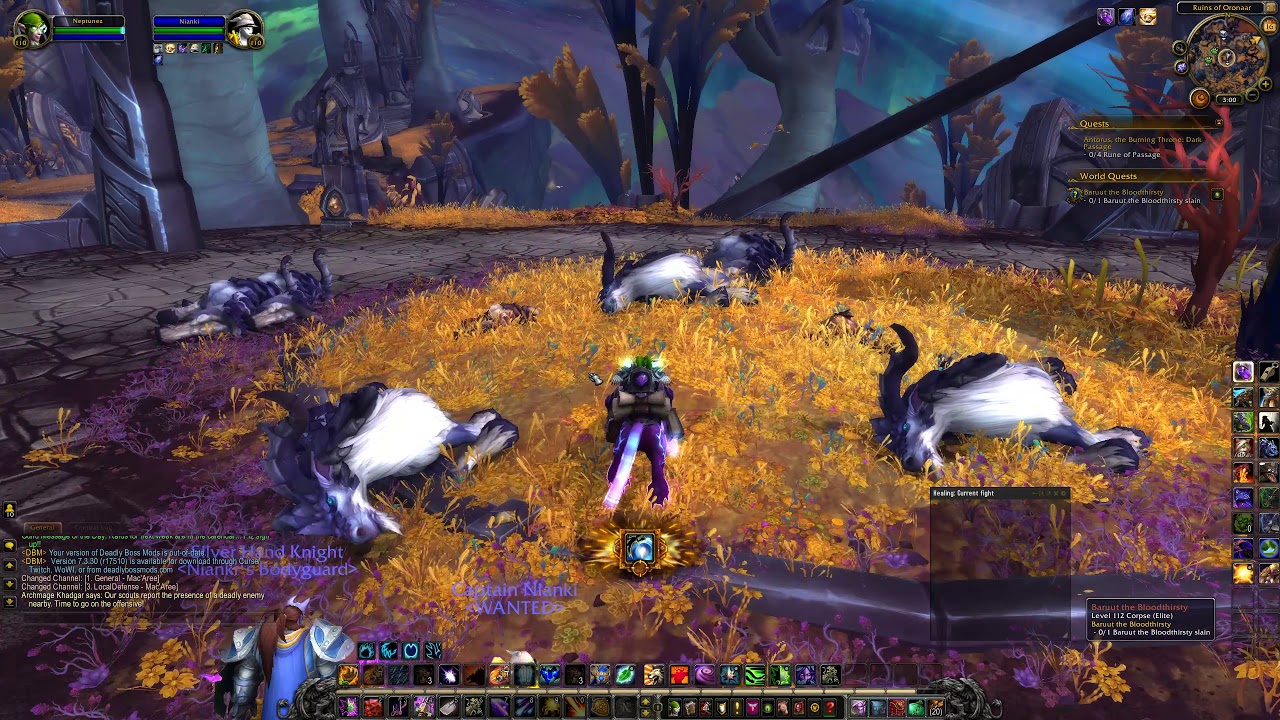 Baruut the bloodthirsty : World Of Warcraft Legion - YouTube
