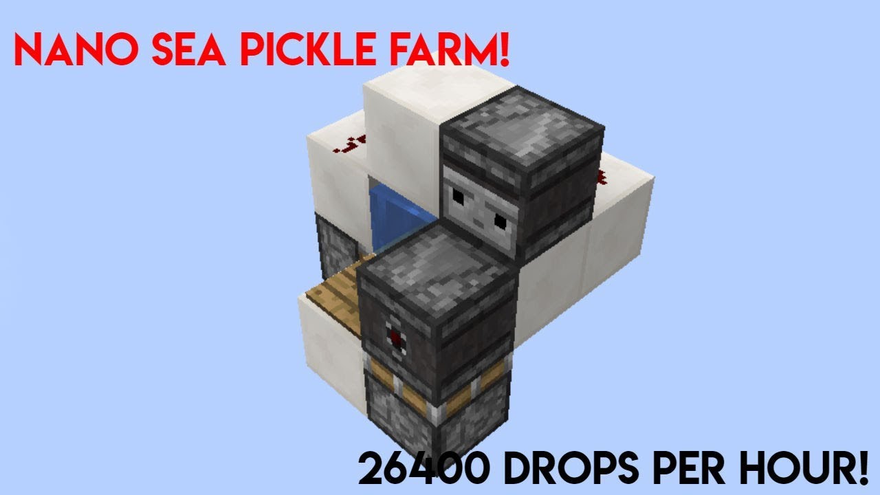 3x3 SEA PICKLE FARM 1.13 | 26400 Drops An Hour! - YouTube