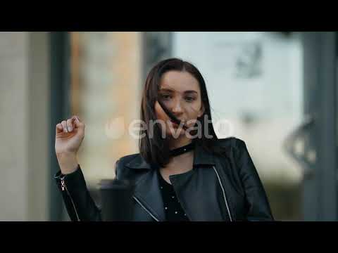 Portrait of a Sexy Woman Sitting in a Cafe | Stock Footage - Videohive