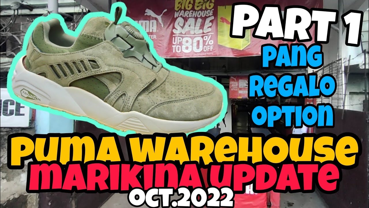 PUMA WAREHOUSE MARIKINA UPDATE VLOG - YouTube