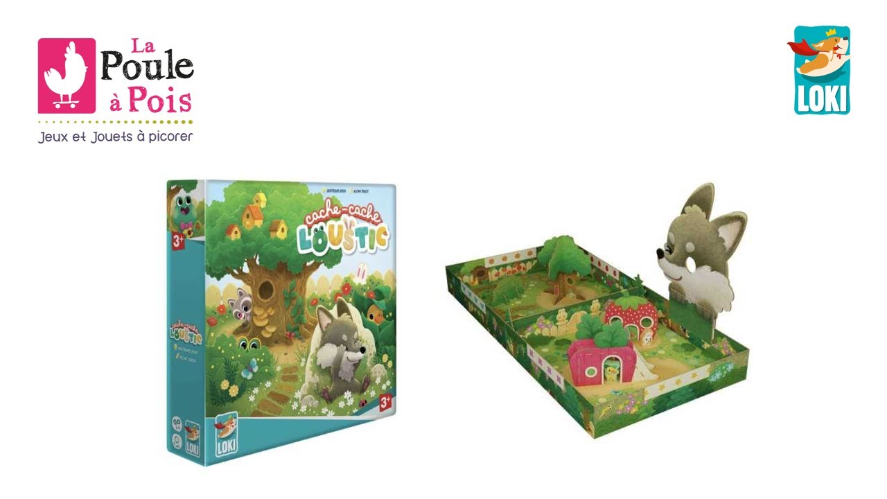 Jeu Cache Cache Loustic - Loki - lapouleapois.fr - YouTube