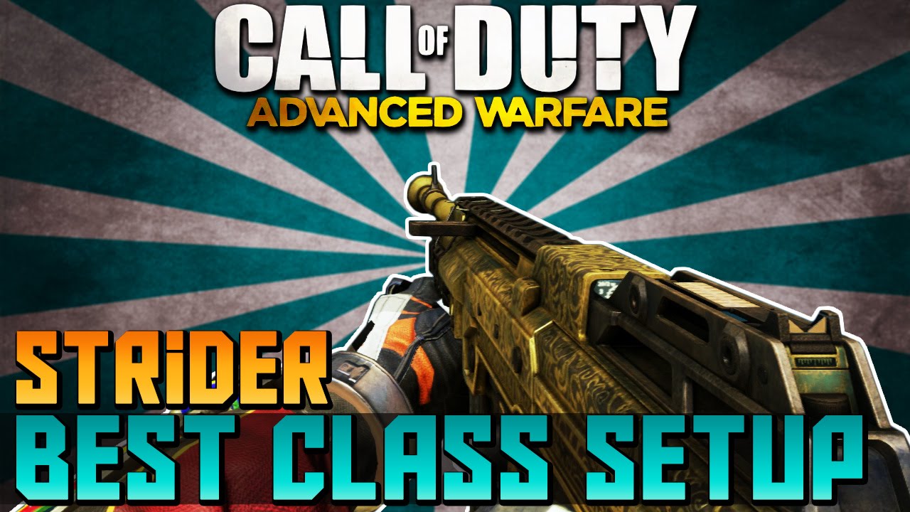 Call of Duty Advanced Warfare: Best ASM1 Strider Class Setup - (Call of ...