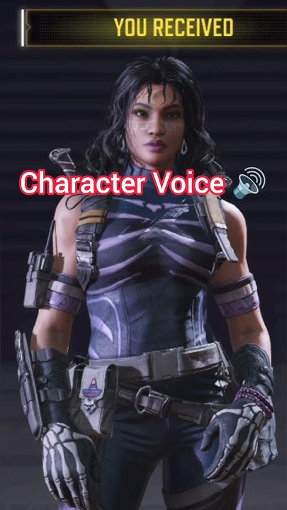 Zoe - Nocturnal Character Voice Cod Mobile #shorts #codmobile #codm #callofdutymobile - YouTube