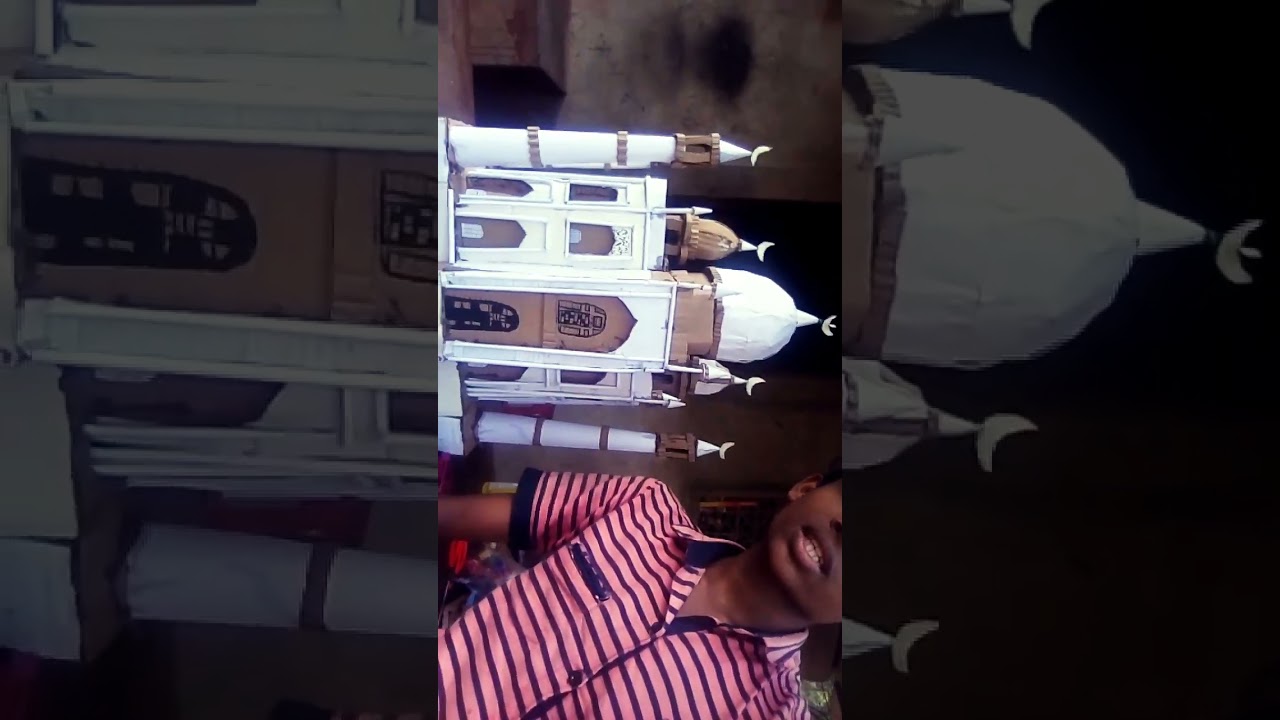 I make it taj Mahal with cardboard - YouTube