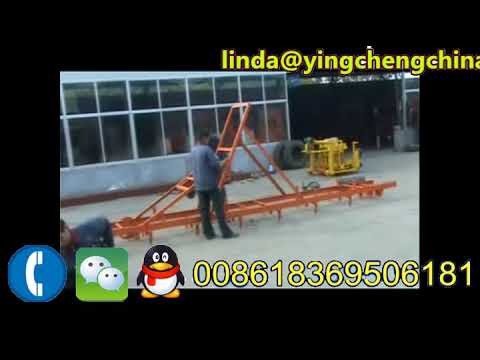 China paver block medium size concrete block machine line cabro block ...