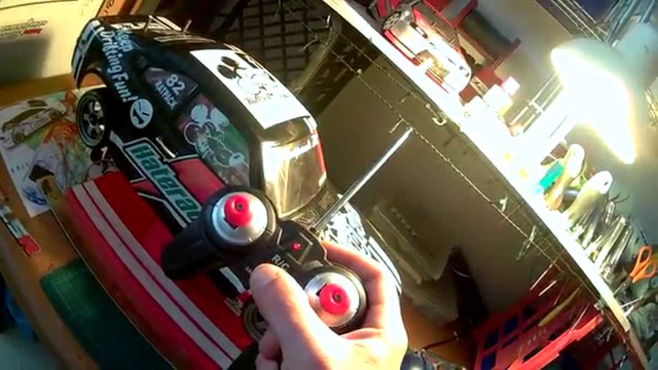 Custom Drift RC shell, Mazda RX3 with light and sound kit. - YouTube
