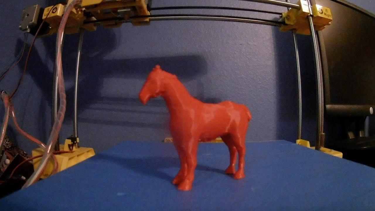 3D Printing A Horse!! - I 3D Print - YouTube
