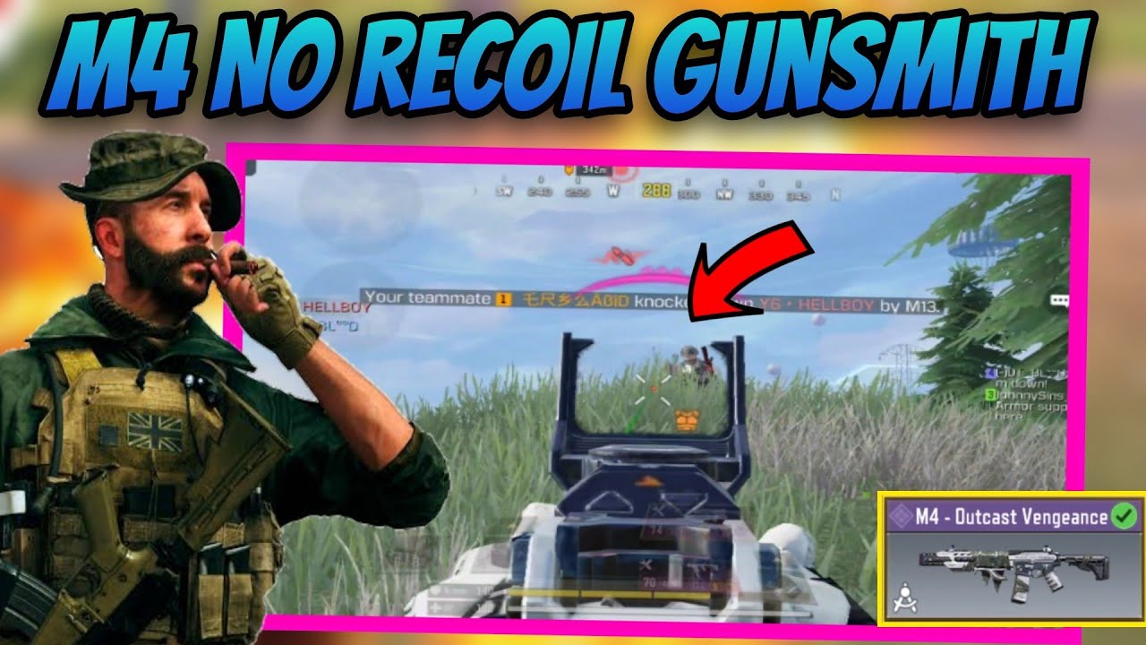 THIS IS THE BEST M4 GUNSMITH IN SEASON 1 COD MOBILE BR | CODM TIPS AND ...