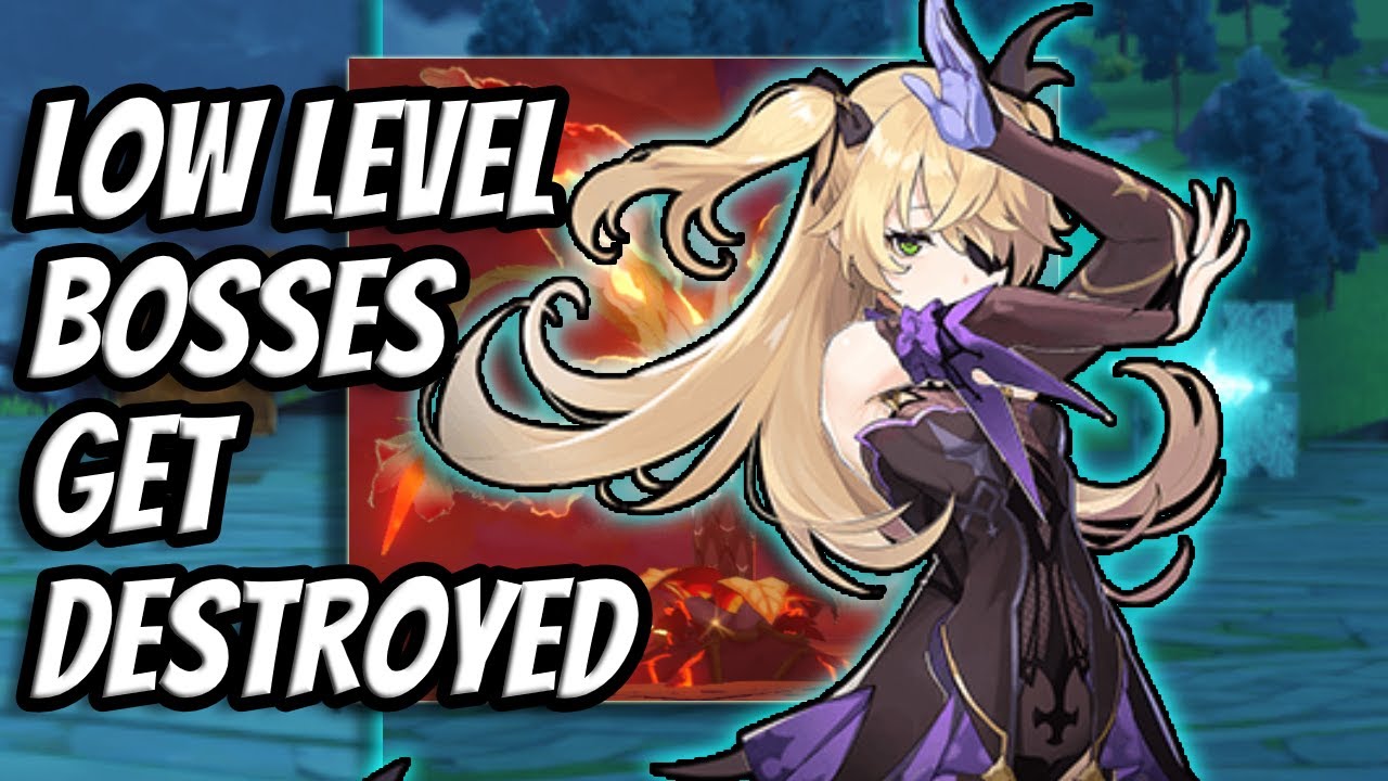Destroying "Low Level" Bosses in Genshin Impact! - YouTube