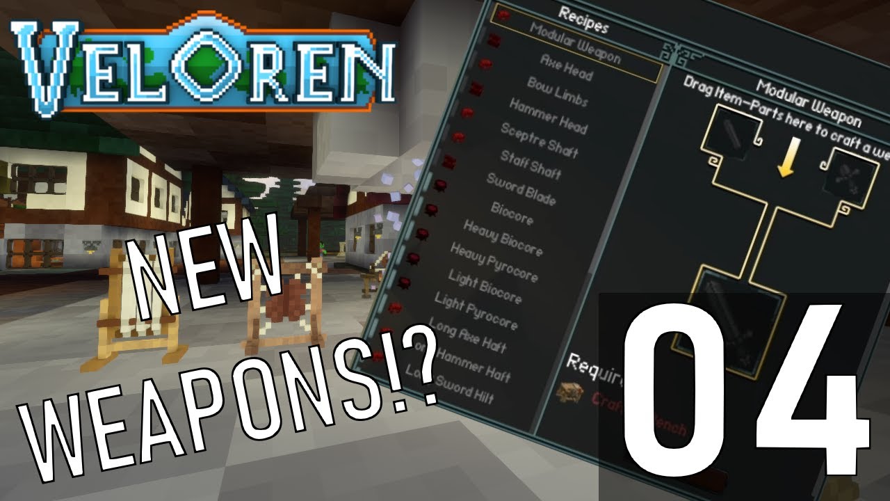 MODULAR WEAPONS!? | Veloren E4 - YouTube