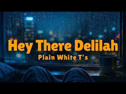Plain White T's - Hey There Delilah | Rainy City Visualizer [Lyrics]