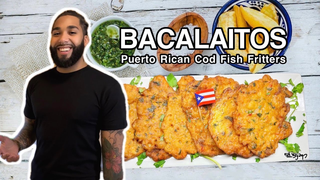 Bacalaitos || Puerto Rican Cod Fish Fritters - YouTube