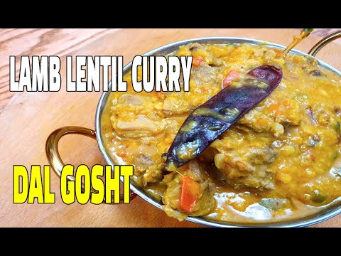 Lamb Lentil Curry - Dal Gosht - Indian Lamb Curry - YouTube
