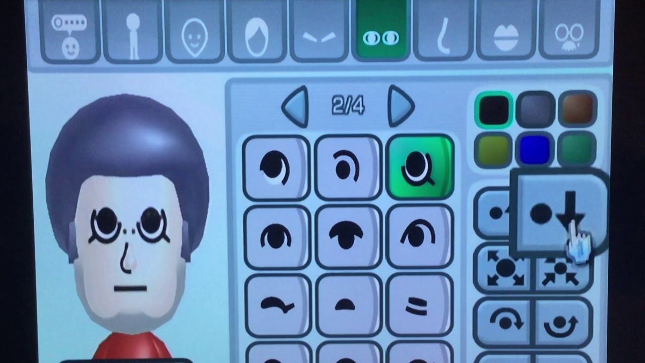 making a goofy Mii :) - YouTube