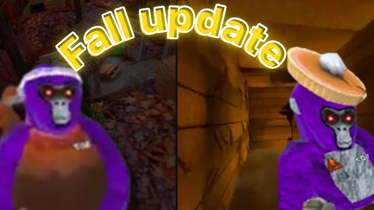 New fall update in gorilla tag vr #gorillatag - YouTube