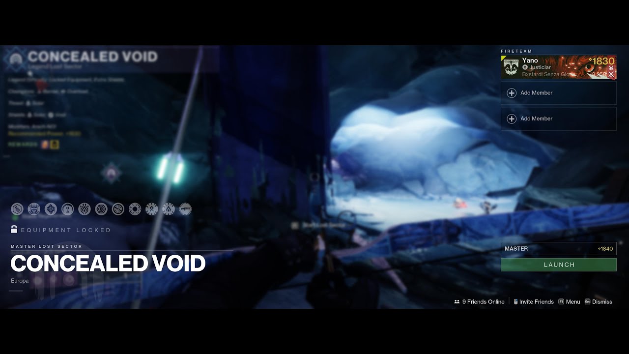 Destiny 2 - Concealed Void Lost Sector (Solo Flawless Master, Hunter Void Build Season 22) - YouTube