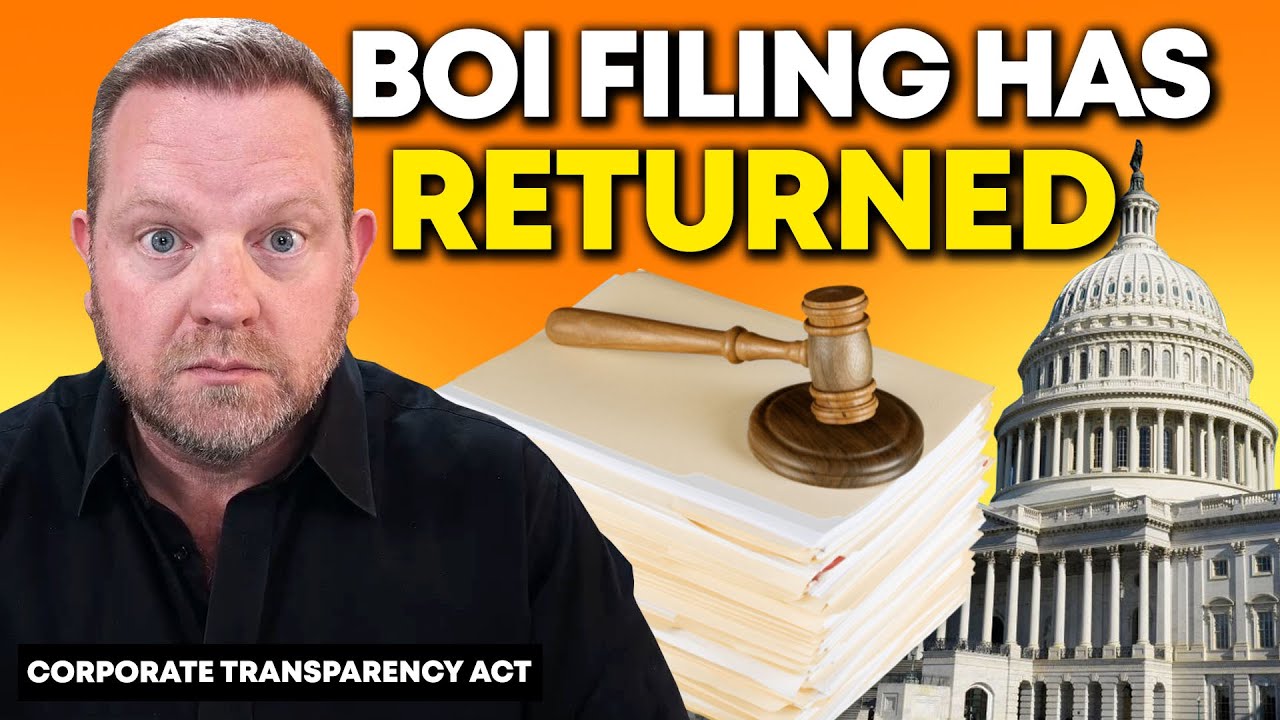 Supreme Court Lifts the National BOI Injunction - The CTA is Back - YouTube