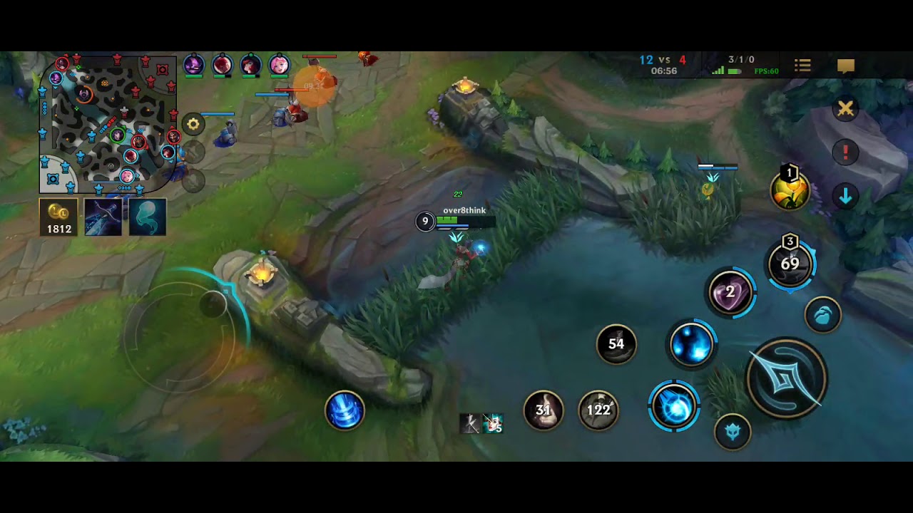 Ahri gameplay | League of Legends : Wild Rift - YouTube