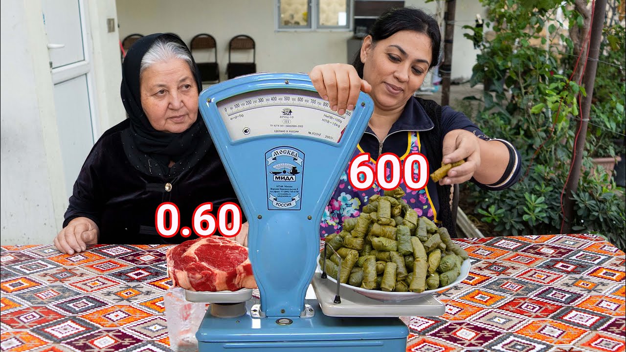 Budget Dinner: From 600g of Beef 600 pieces of Dolma in Olive Oil - YouTube