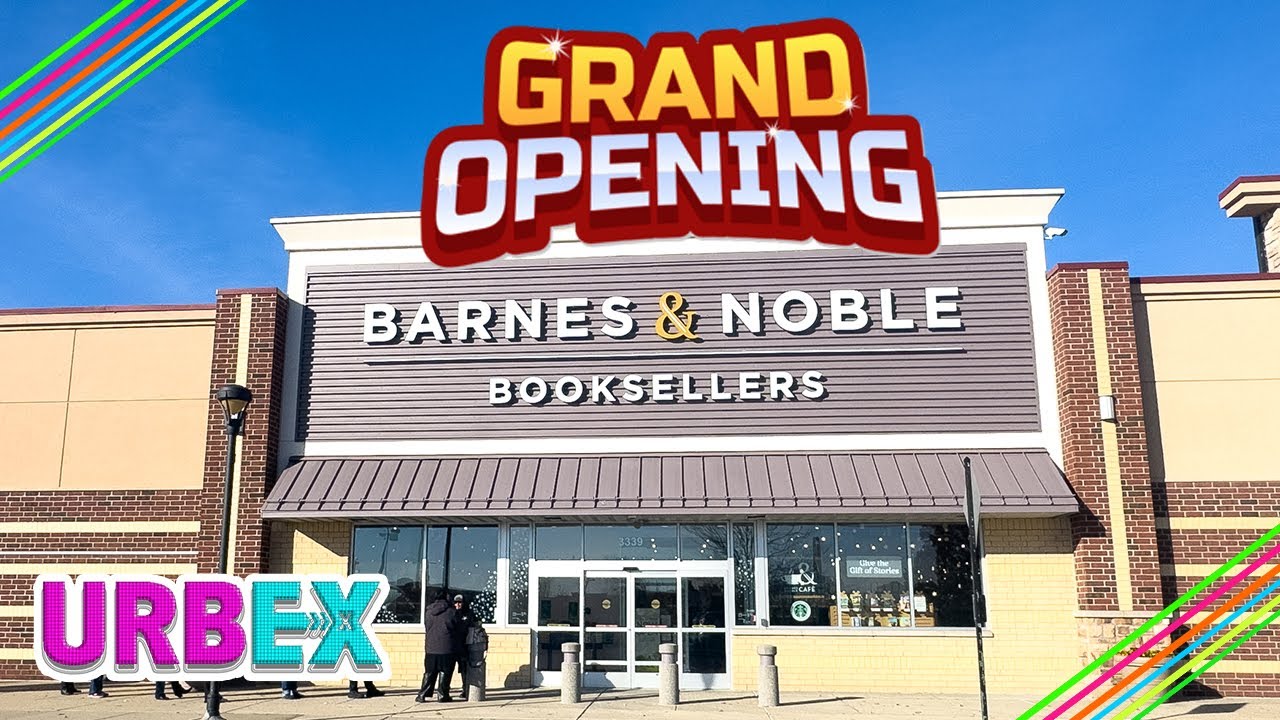 BARNES AND NOBLE GRAND OPENING- HAMILTON OHIO - YouTube
