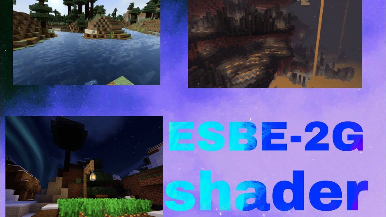 I will teach you how to download the esbe-2g Shader - YouTube