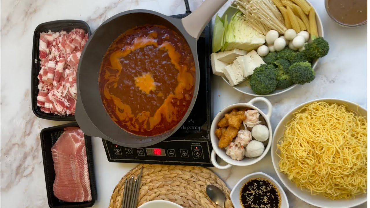Easy Hot Pot At Home 😋 - YouTube