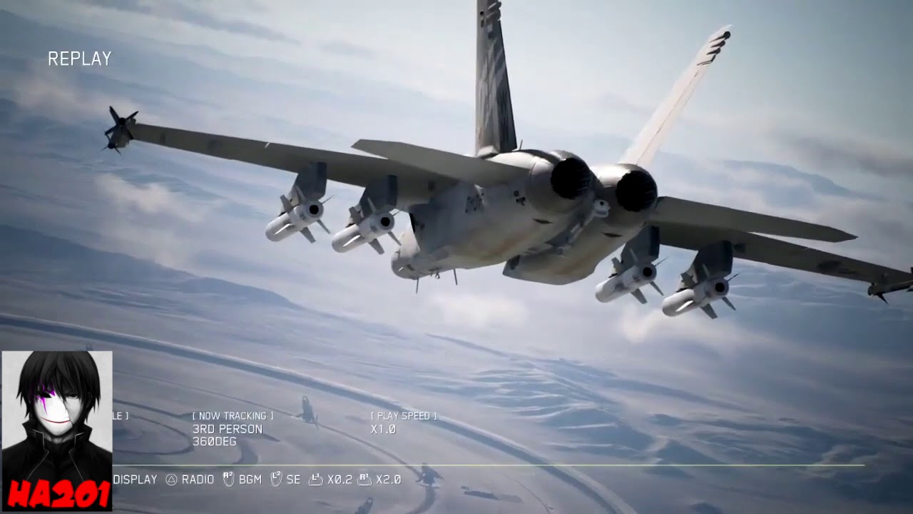 Ace Combat 7 All Boss fights - YouTube