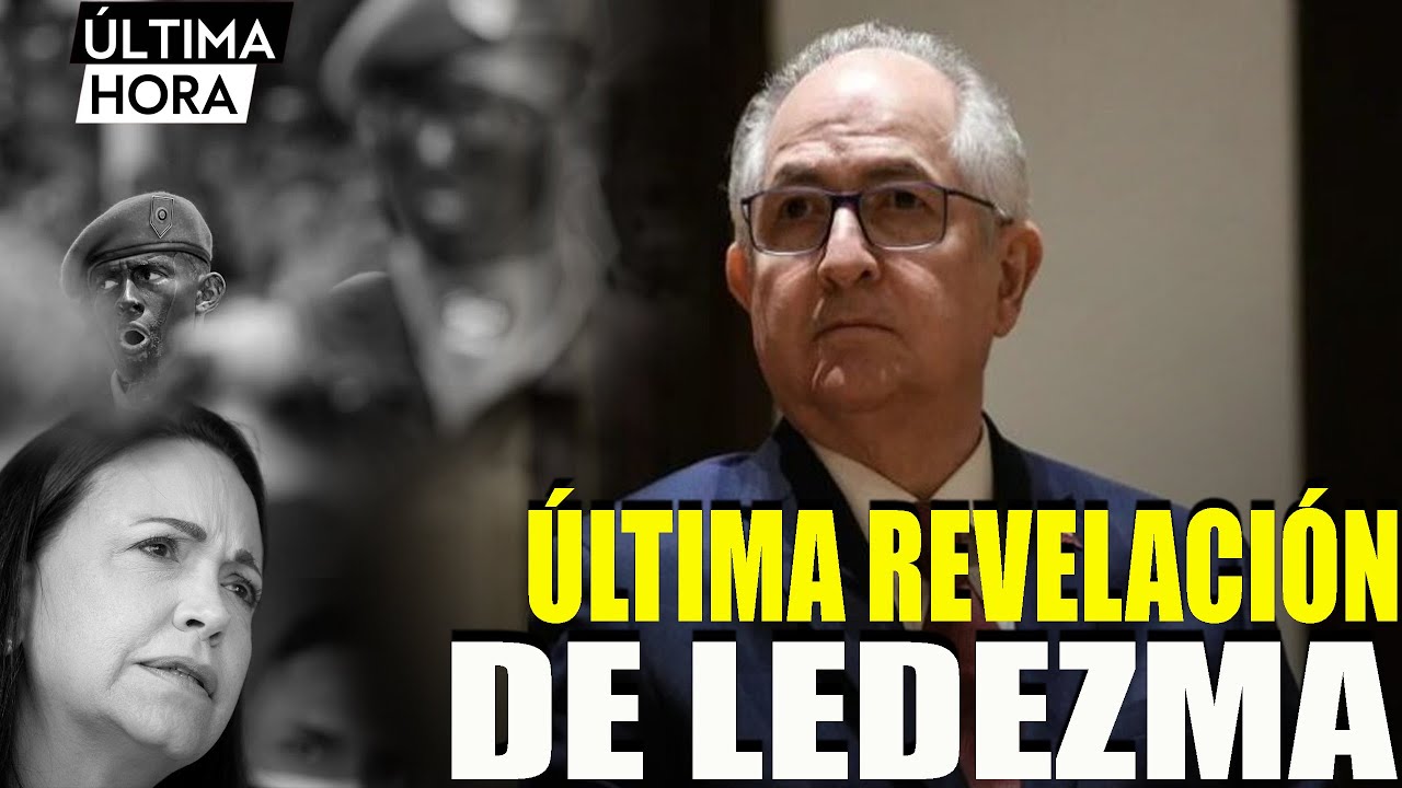 🔴 👉 CONOZCA AQUÍ Los DETALLES De La Última REVELACIÓN De Ledezma 😵‍💫 ...