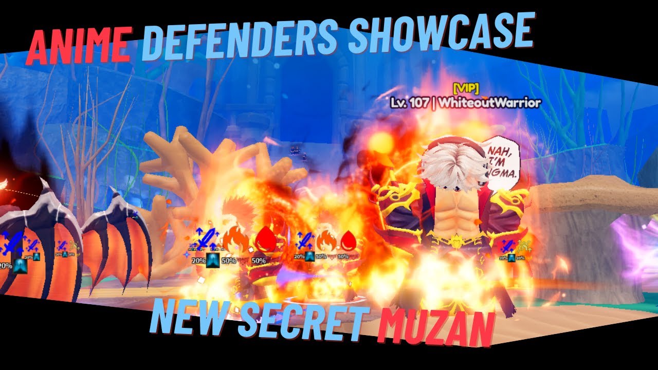 Secret The Demon Overlord showcase in Anime Defenders! - YouTube