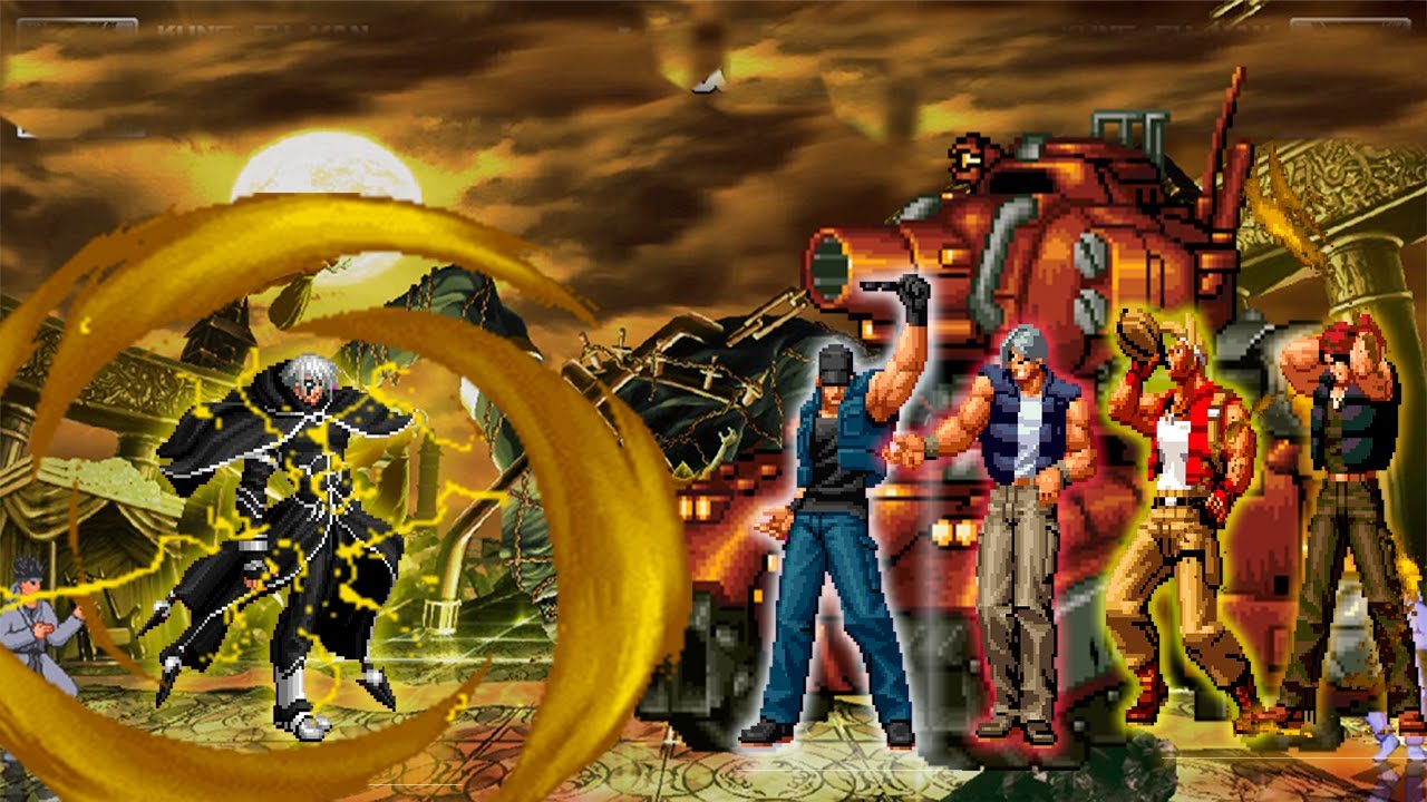 Kof Mugen Boss Zerozuchi Vs Metal Slug Team - YouTube