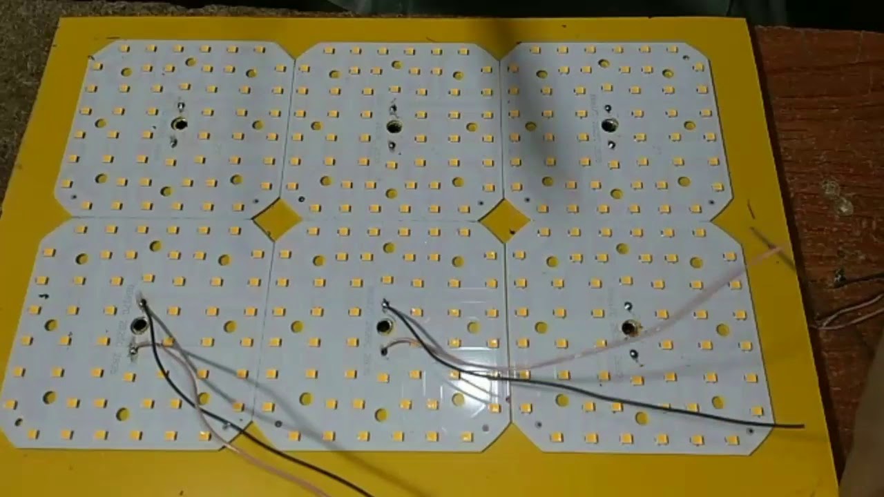 How To Make LED Ligth At Home | 40 watt 220v LED Light | AA Studio ...