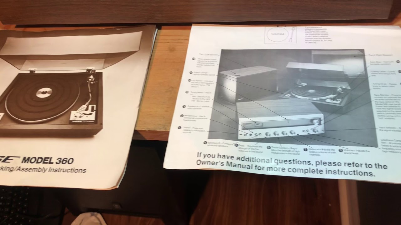 Bose 360 Turntable - YouTube