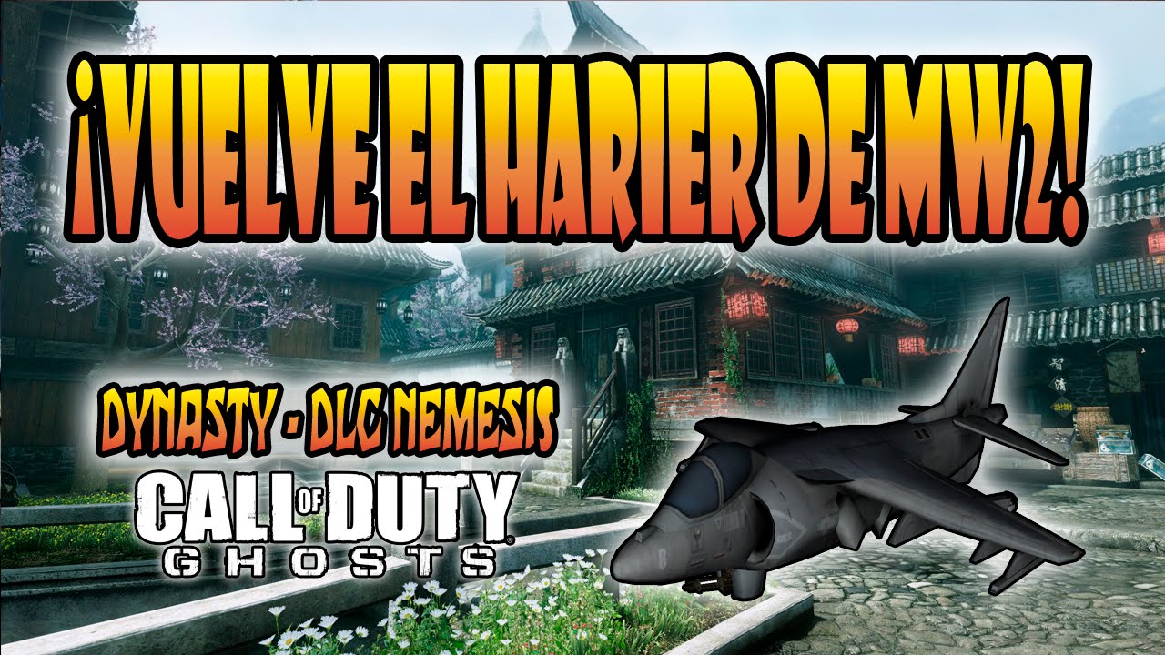 ¡VUELVE EL HARRIER! - DYNASTY - DLC NEMESIS - CoD Ghosts HD - YouTube