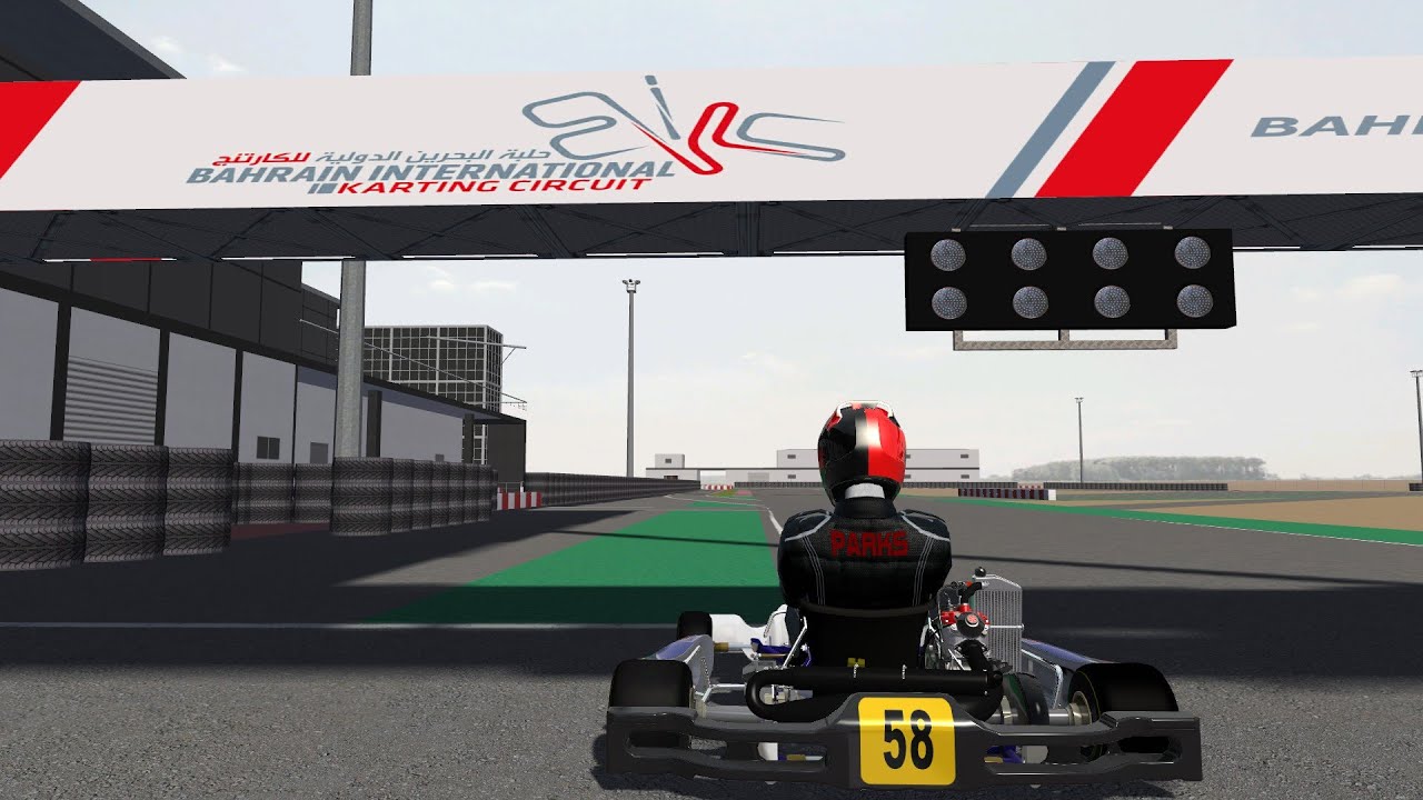 Bahrain International Karting Circuit ROTAX MAX (kart racing PRO) - YouTube
