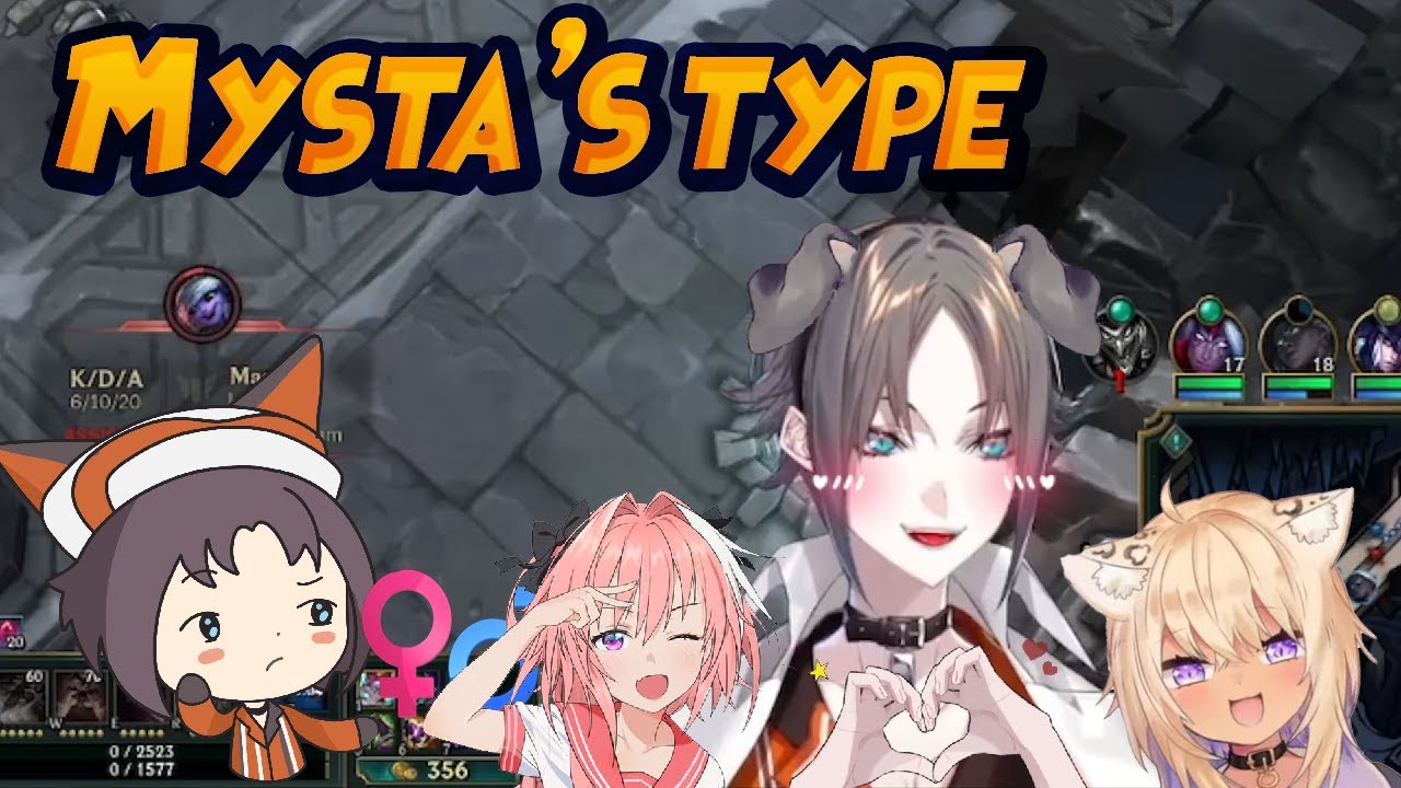 Mysta reveals his type - YouTube