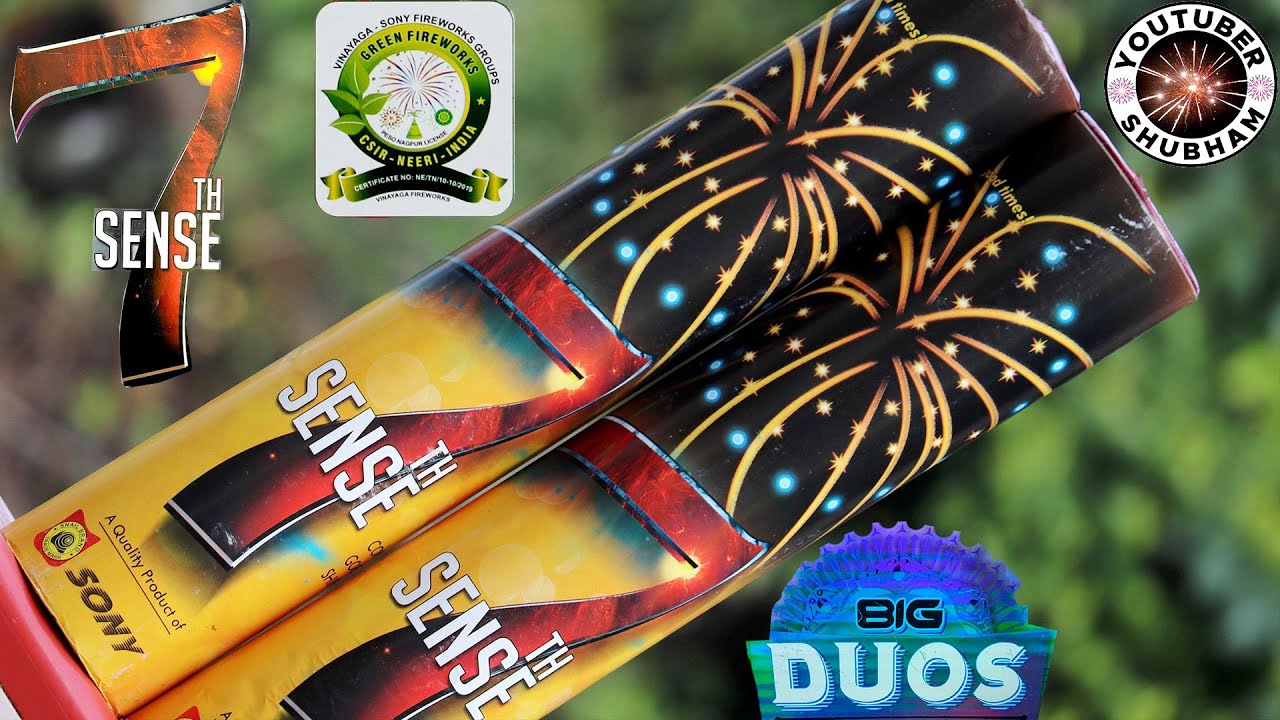 7th SENSE from Sony Fireworks - BIG DUOS Sky Shot Series - Diwali 2020 ...