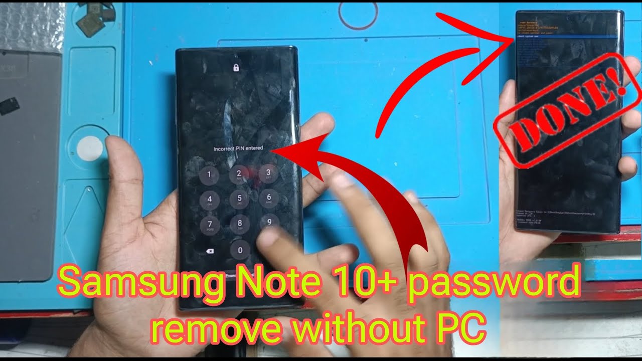 SUMSUNG NOTE 10 & 10 PLUS {SM N975} HARD RESET Pattern Unlock pasword ...