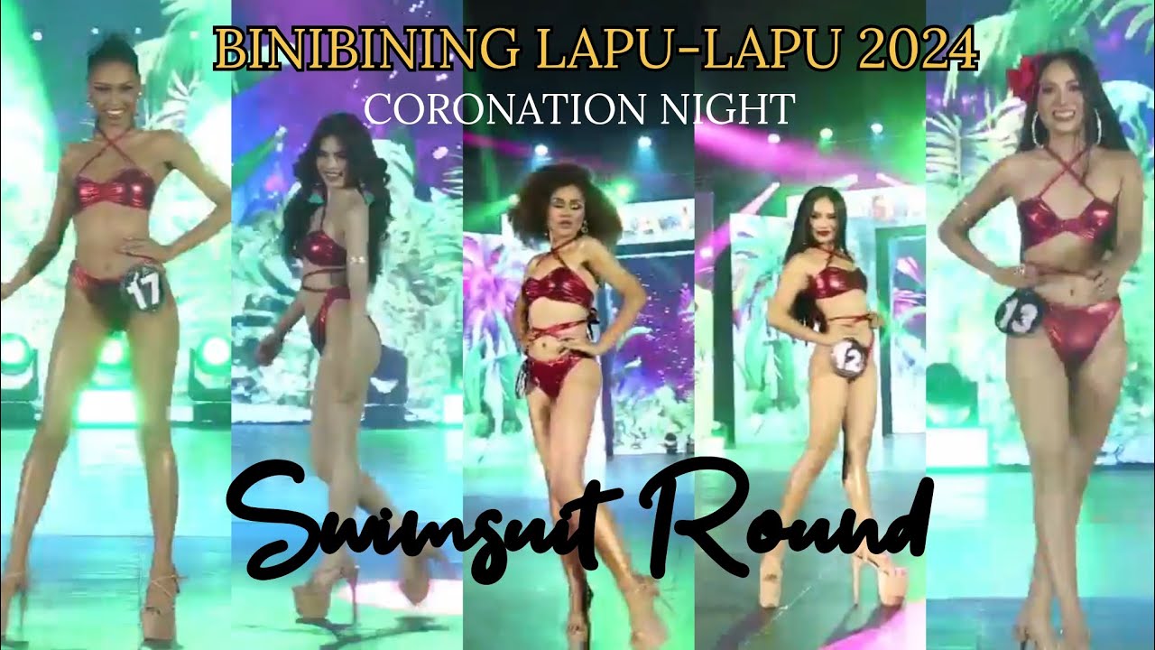 Binibining Lapu-Lapu 2024 Coronation Night Swimsuit Round - YouTube