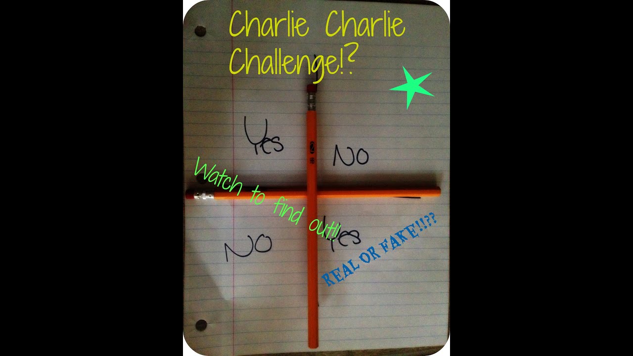 Charlie Charlie Challenge! - YouTube