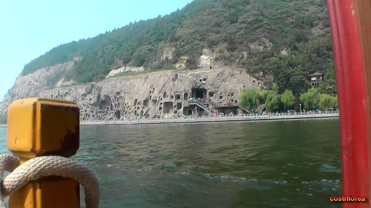 Yi River at Longmen Caves - Trip to China part 29 - Full HD Travel ...