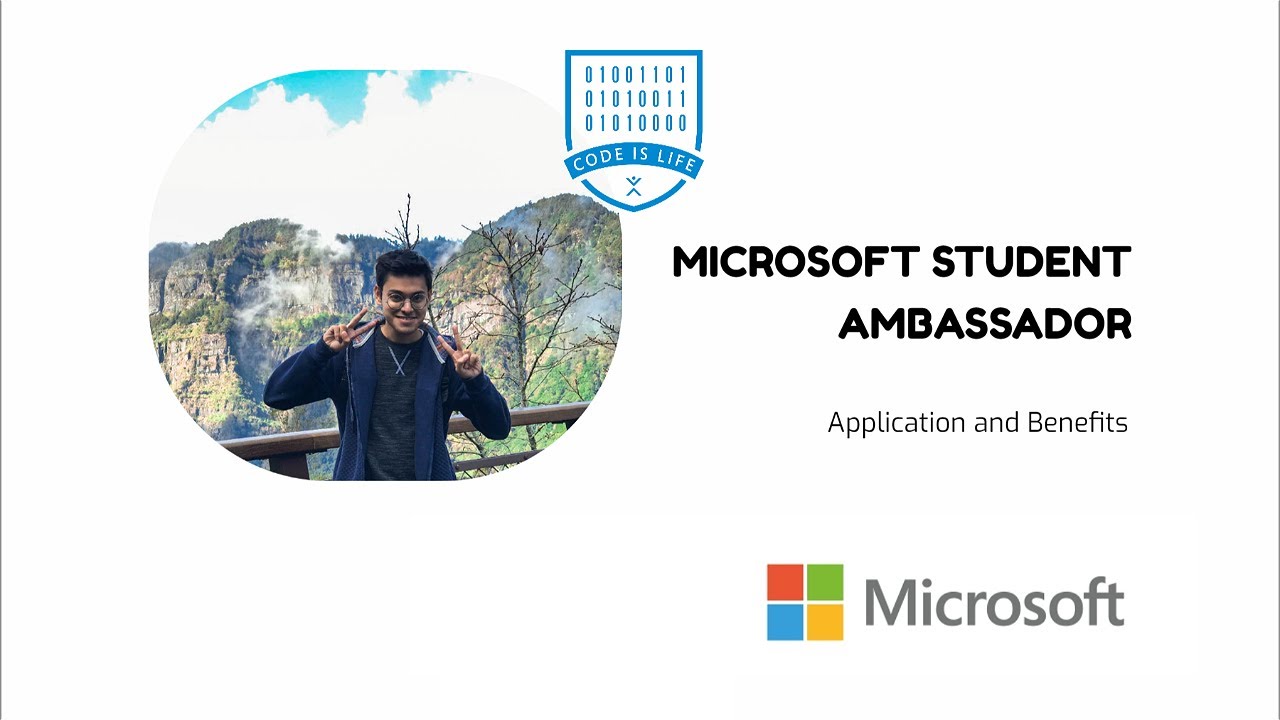 Microsoft Student Ambassador Application | Benefits - YouTube