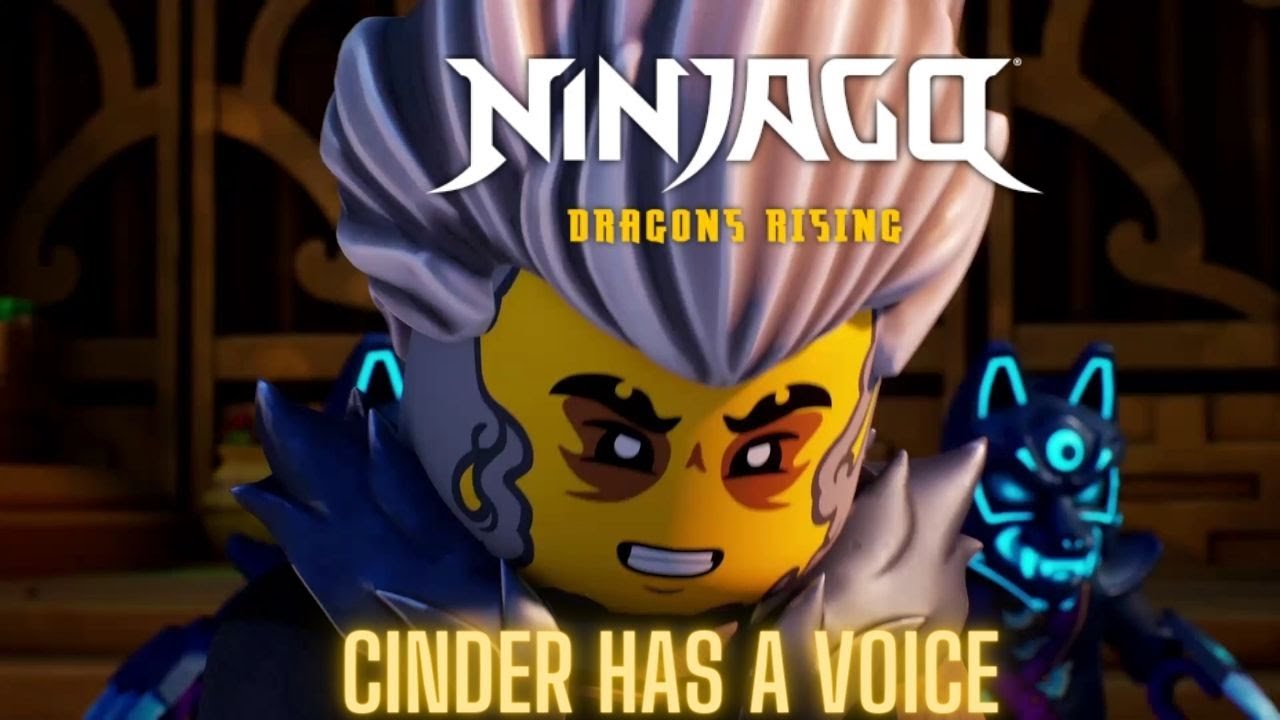Ninjago Dragons Rising Cinder Has A Voice - YouTube