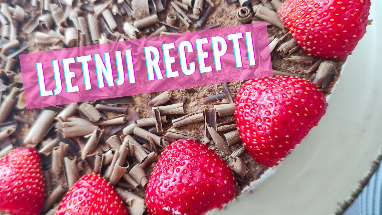 LAGANI LJETNJI DEZERTI 🍰 | 3 BRZA RECEPTA + VOĆNI NAPITAK - YouTube