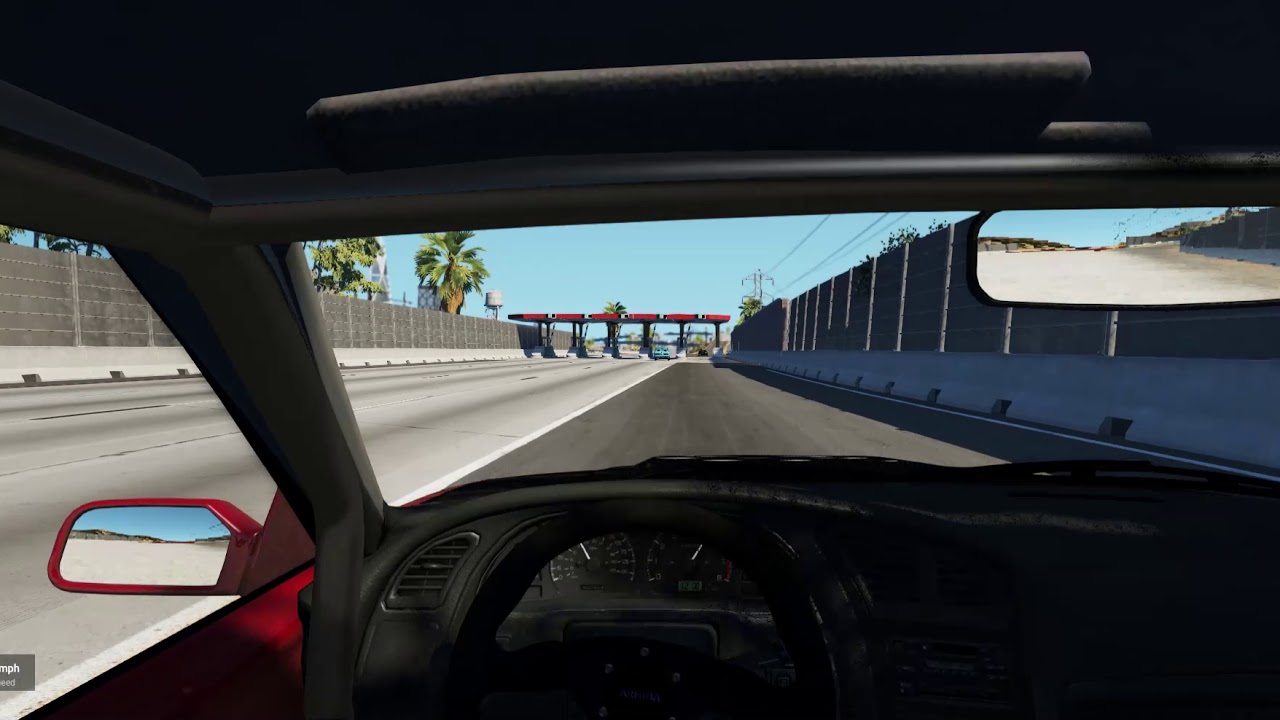 top speed run in a car - YouTube