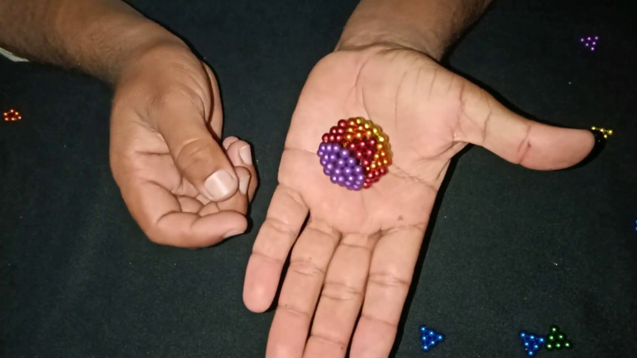 sphere magnet oddly satisfying video || zen magnet || neoballs - YouTube