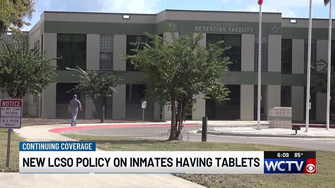 New LCSO policy ends tablet use at Leon County Jail for single-inmate ...