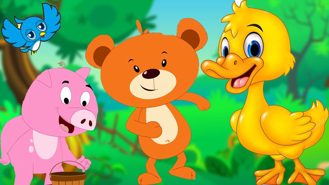 🐶🐵🐦🐈🕷Animal Songs Collection For Children | Nursery Rhymes For Babies ...