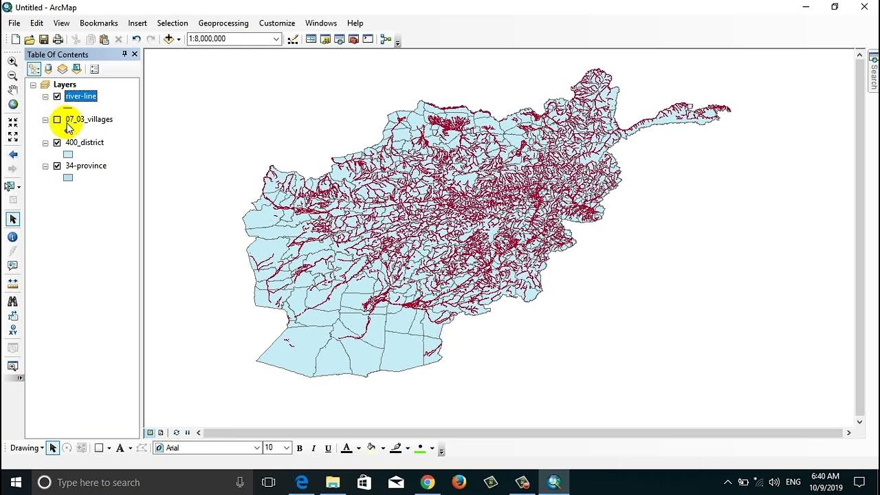 GIS Lesson 1 of 20 | Dari/Farsi/Persian - YouTube
