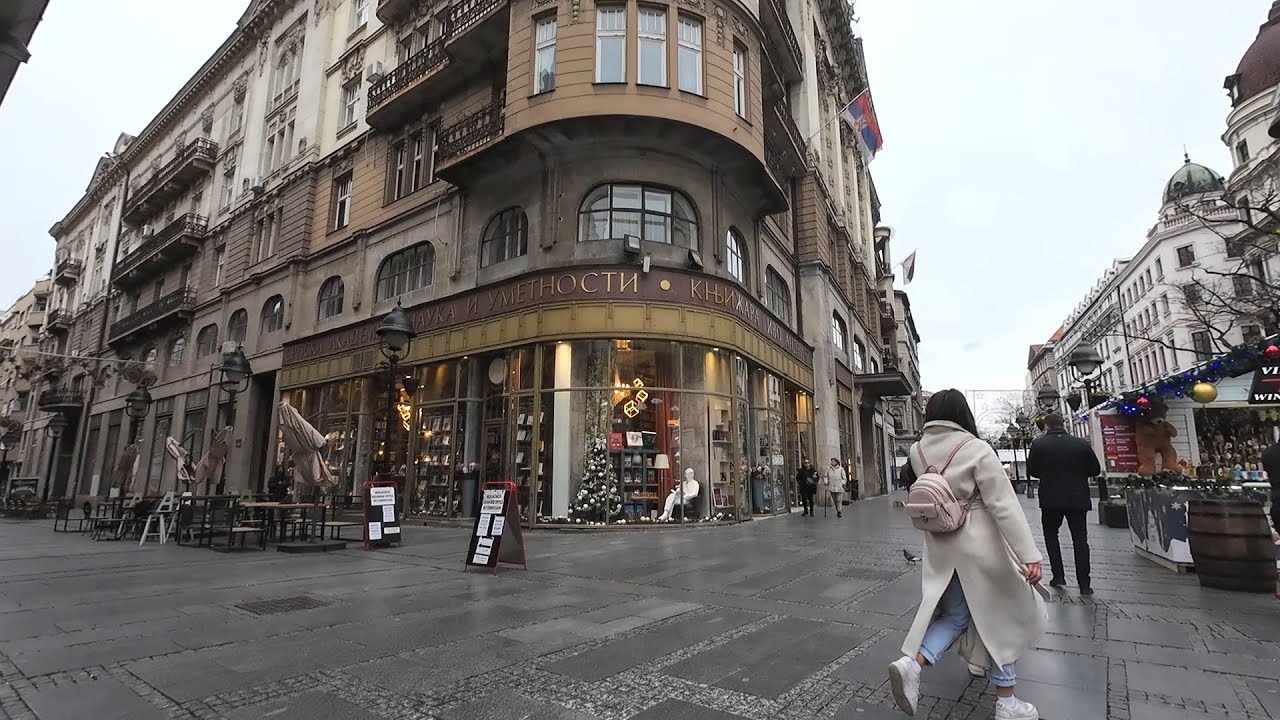 🇷🇸 Kralja Milana, Terazije, Trg Republike, Kneza Mihaila, Kalamegdan ...