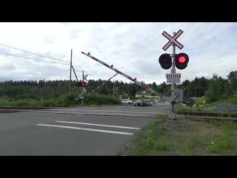 Colebrook Road Railway Crossing, Surrey, BC (Video 2) - YouTube